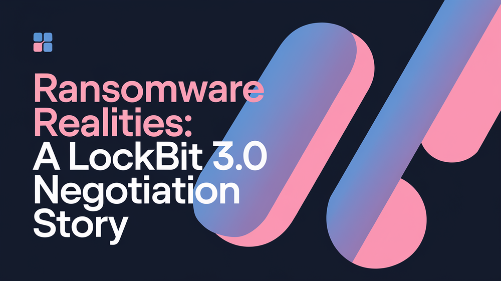 Ransomware Realities: A LockBit 3.0 Negotiation Story